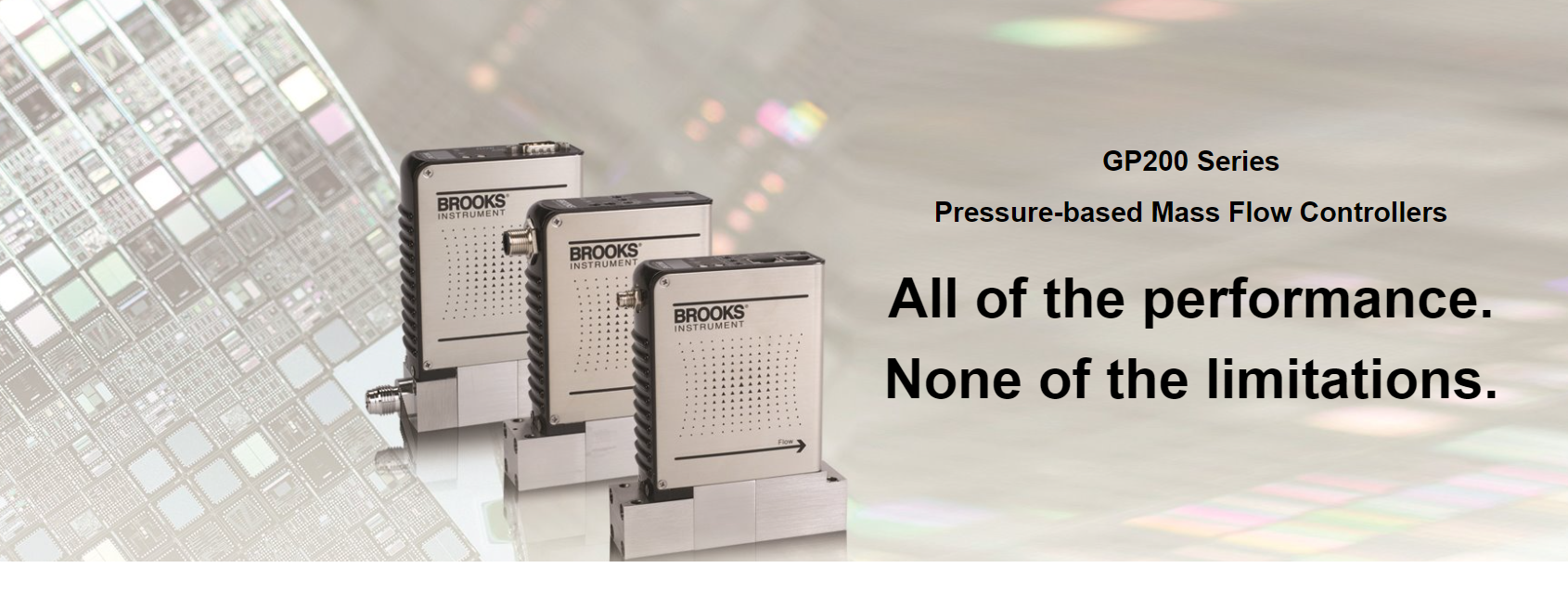 Brooks GP200 Series Pressure Mass Flow Controller - Megatech